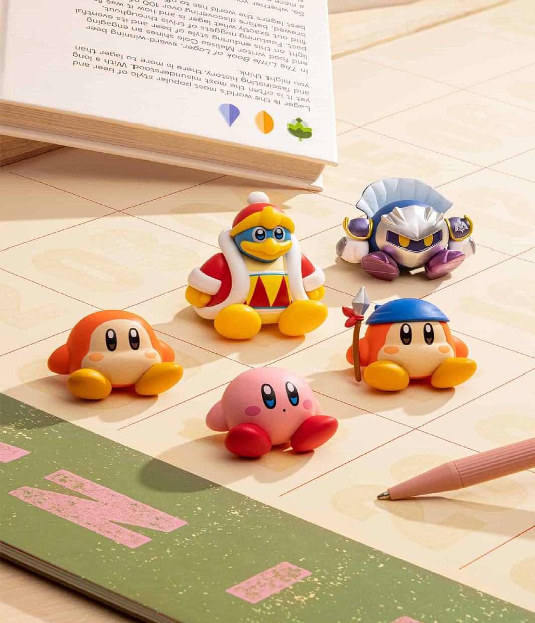 Kirby Blind Box Figure- Finger puppet Minifigure, Sitting Blind Box, K ...